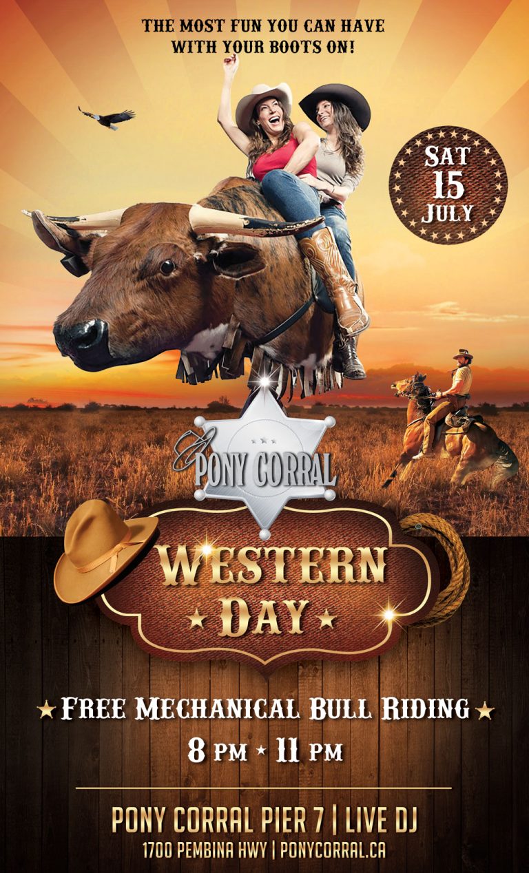 Western Day | Pony Corral Restaurant & Bar | Winnipeg