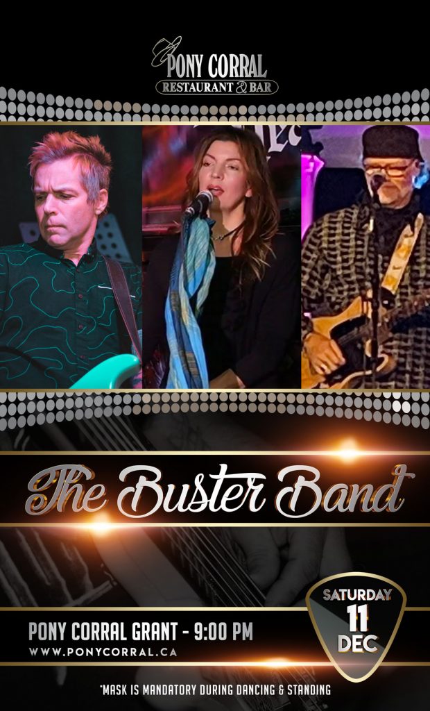 Buster Band with Rena Semenko at Grant | Pony Corral Restaurant & Bar ...